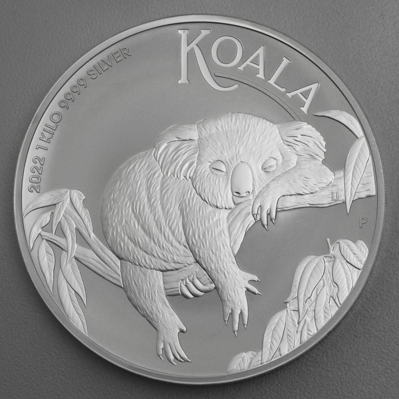 Silbermünze 1kg Koala – 2022 kaufen