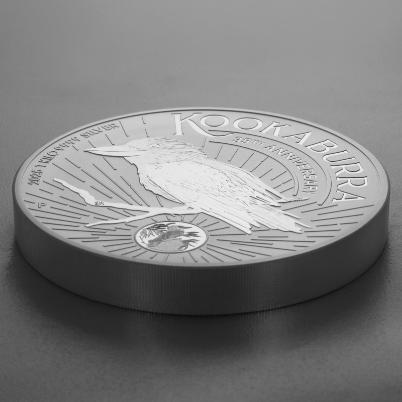 Silbermünze 1kg Kookaburra 2025 35th Anniversary (Australien) kaufen