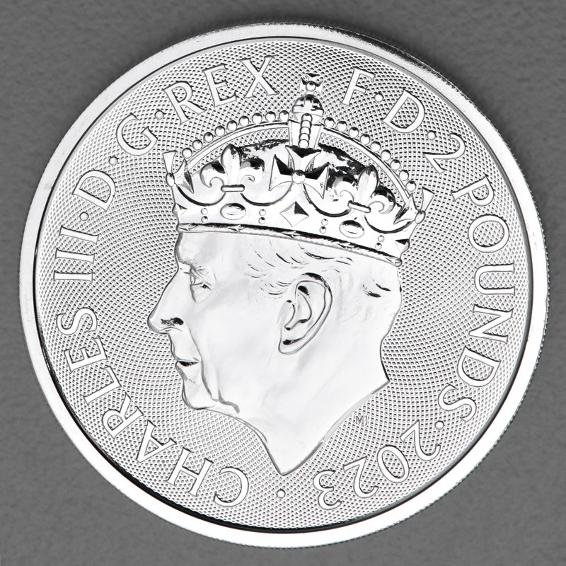 Silbermünze 1oz Coronation Coin (2023) König Charles III. kaufen