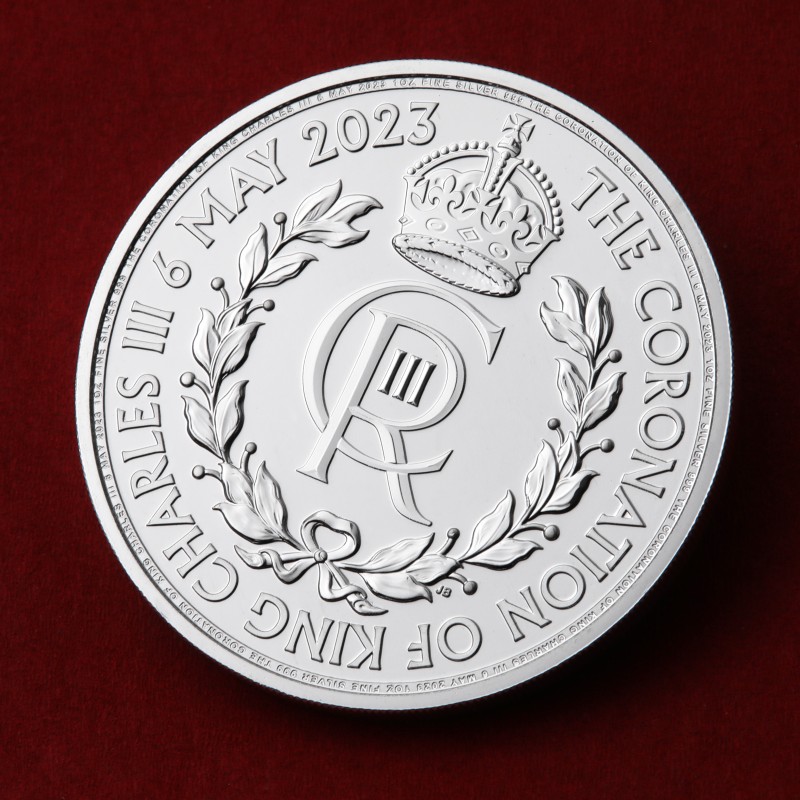 Silbermünze 1oz Coronation Coin (2023) König Charles III. kaufen