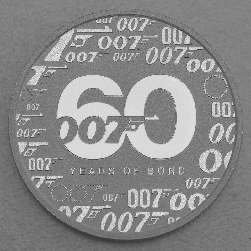 Silbermünze 1oz "James Bond 007 - 60. Jubiläum 2022" (Tuvalu) kaufen