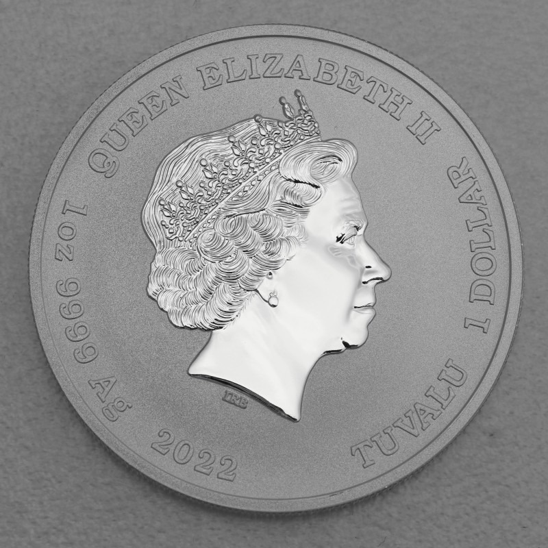 Silbermünze 1oz James Bond 007 2022 - Familenwappen / Family Crest ...