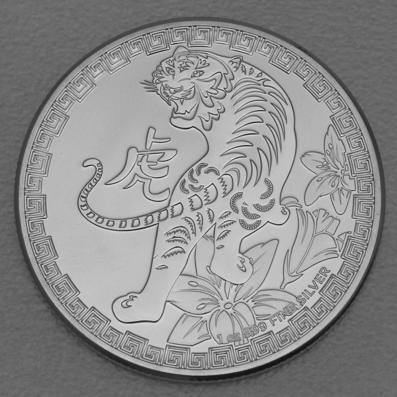 Silbermünze 1oz "Niue - Lunar Jahr des Tigers 2022" kaufen