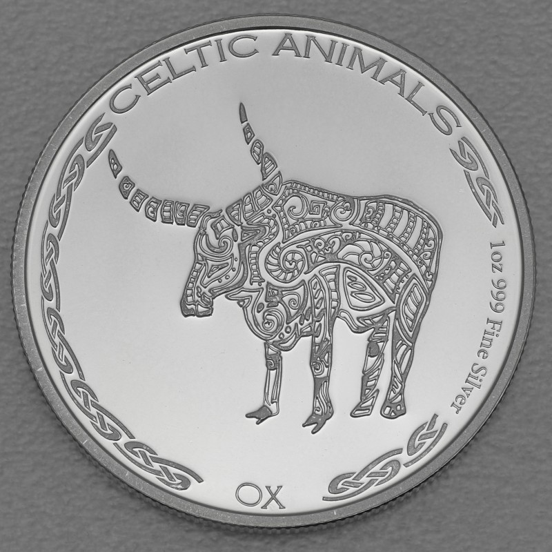 Silbermünze 1oz "Ox 2020 - Celtic Animals" (Tschad) kaufen