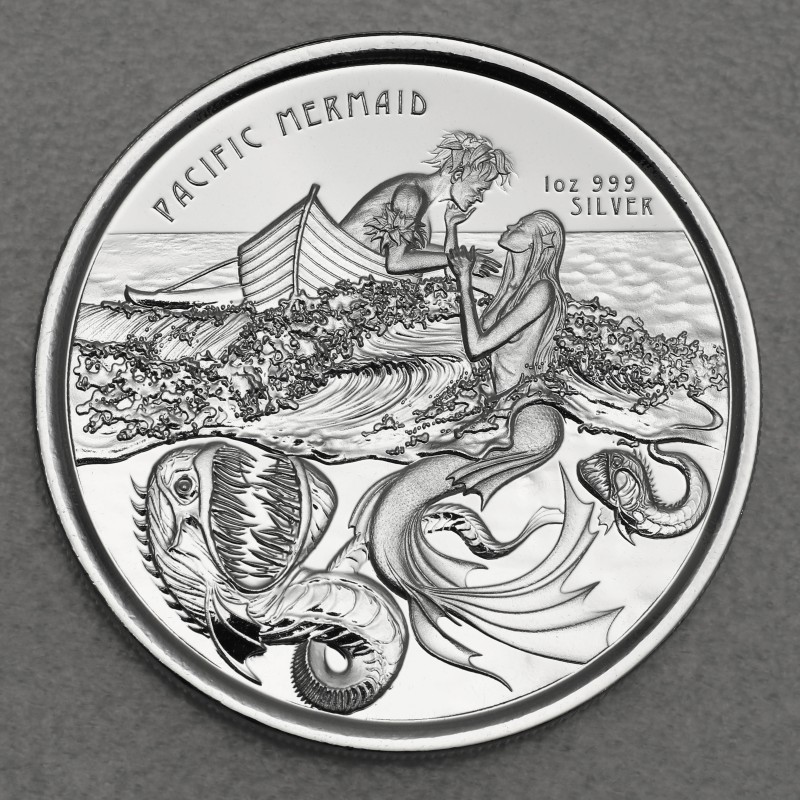 Silbermünze 1oz "Pacific Mermaid 2021" (Samoa) kaufen