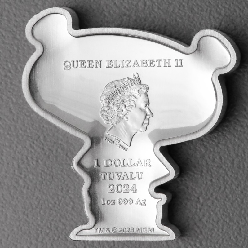 Silbermünze 1oz Pink Panther 2024 koloriert Minted Mini Coin kaufen