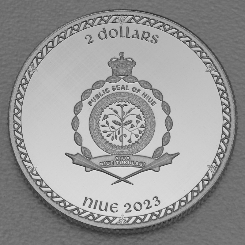 Silbermünze 1oz "Scottish Unicorn 2023 - Heraldic Serie" (Niue) kaufen