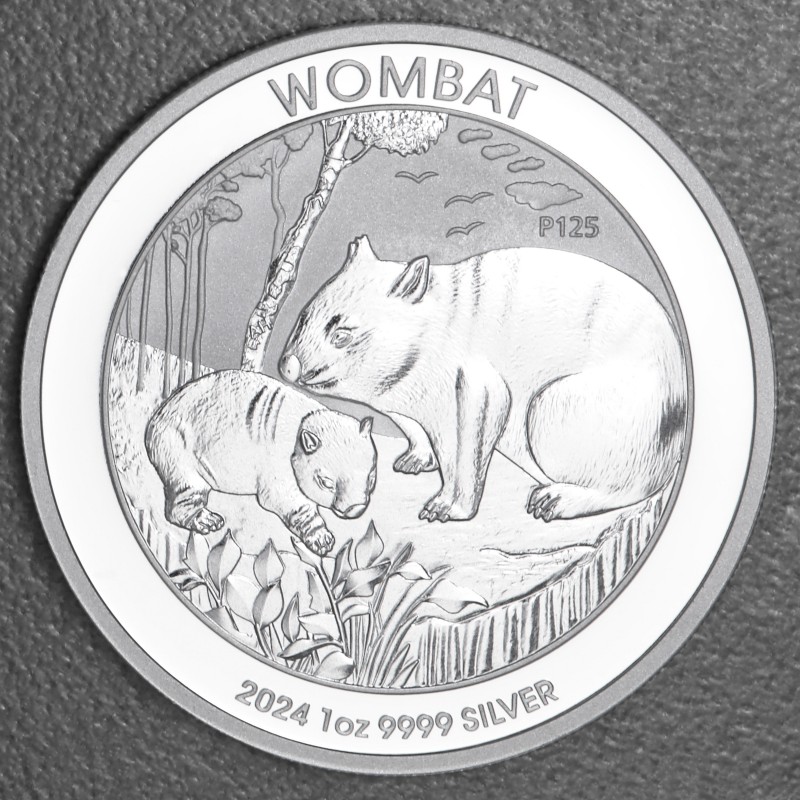Silbermünze 1oz Wombat 2024 (Australien) kaufen