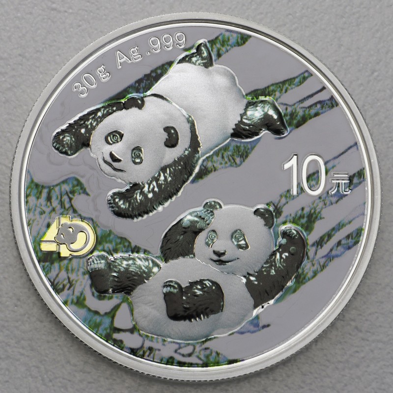 Silbermünze "4 x 30g Silver Investment Coin Panda Prestige Set 2022 ...