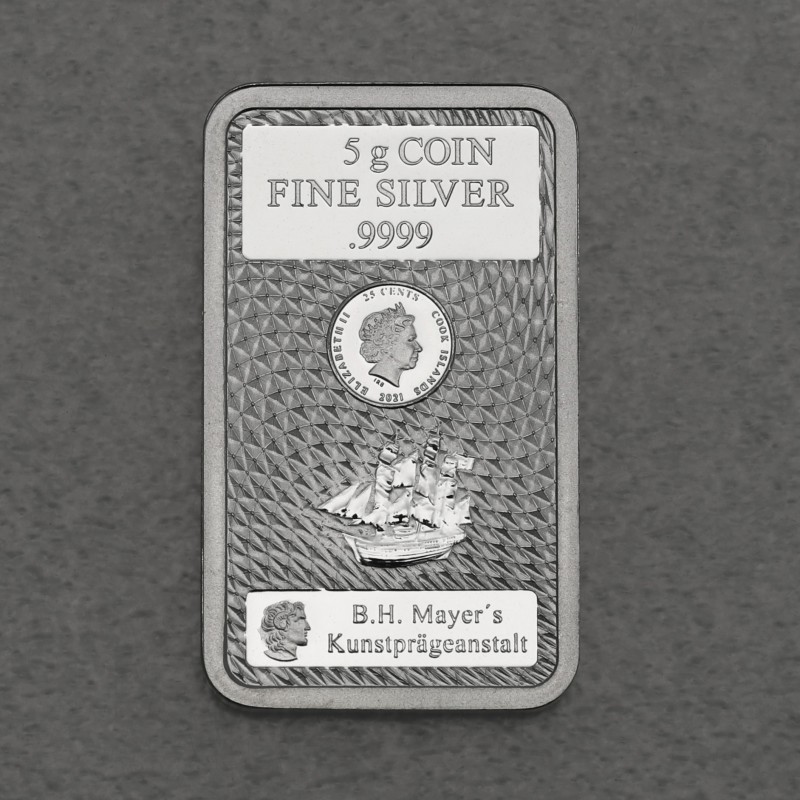 Münzbarren 5g "COOK Islands - New Generation" kaufen