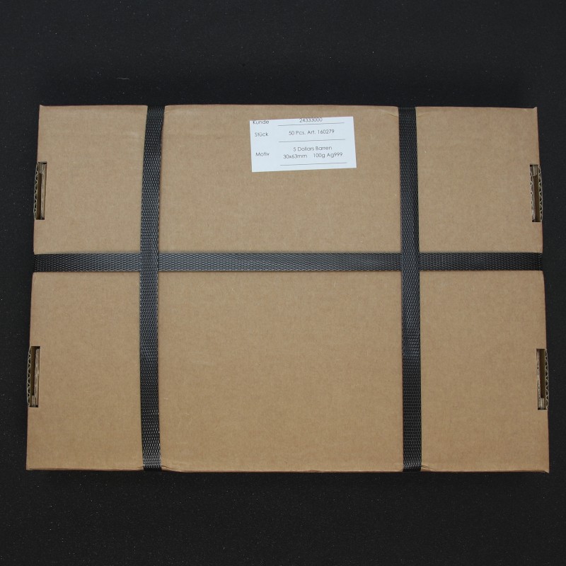 Münzbarren Cook Island New Generation 50x 100g Masterbox kaufen