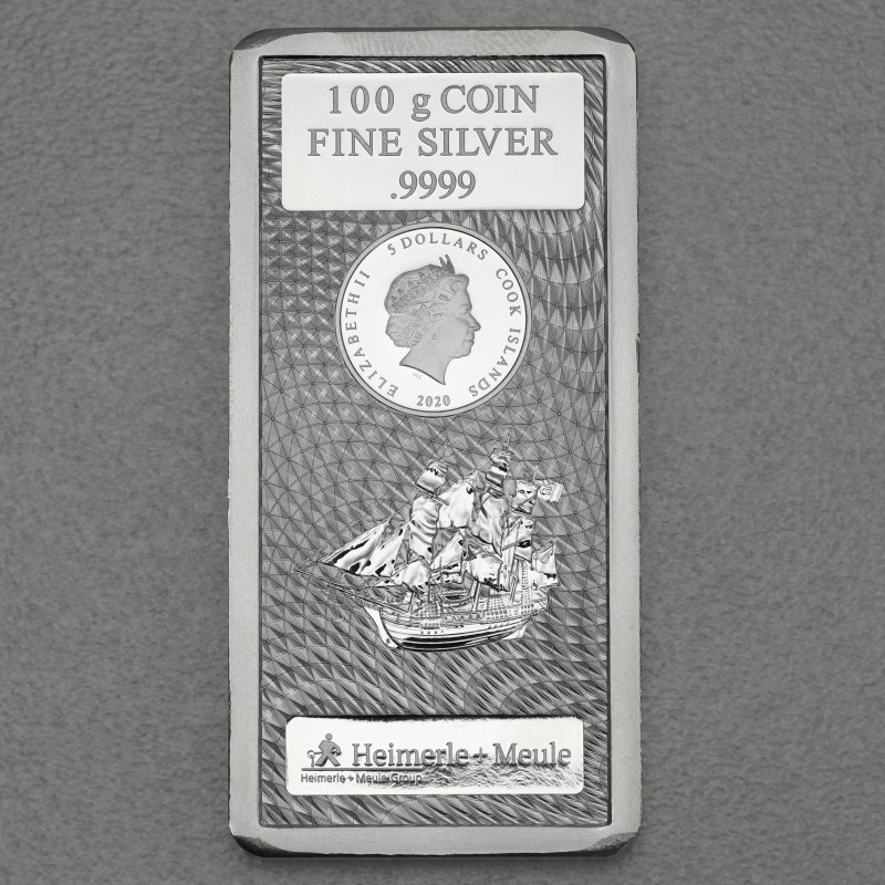 Münzbarren Cook Island New Generation 50x 100g Masterbox kaufen