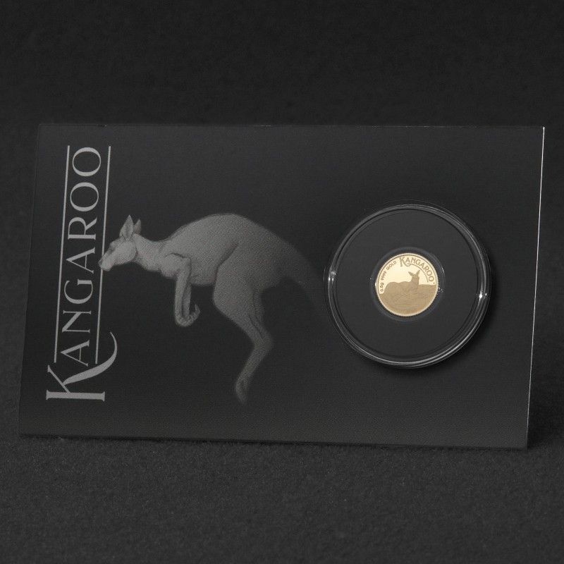 Goldmünze 0,5g Mini Roo 2025 (PP) Coin Card (Australien) kaufen