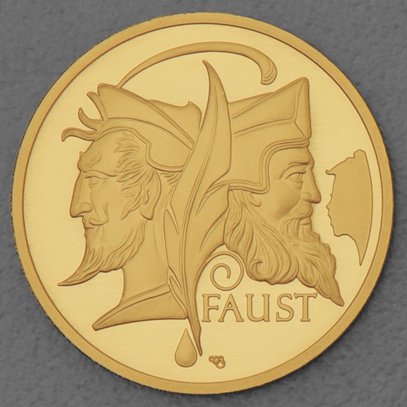 Goldmünze 100 Euro BRD Faust (2023) kaufen