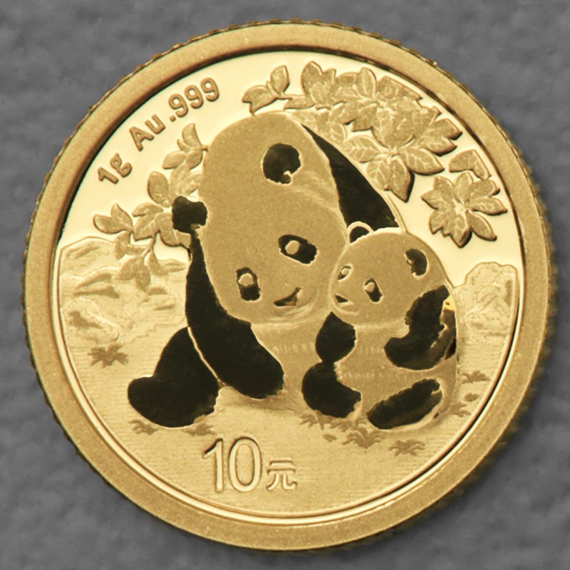 Goldmünze 1g Panda - 2024 China kaufen