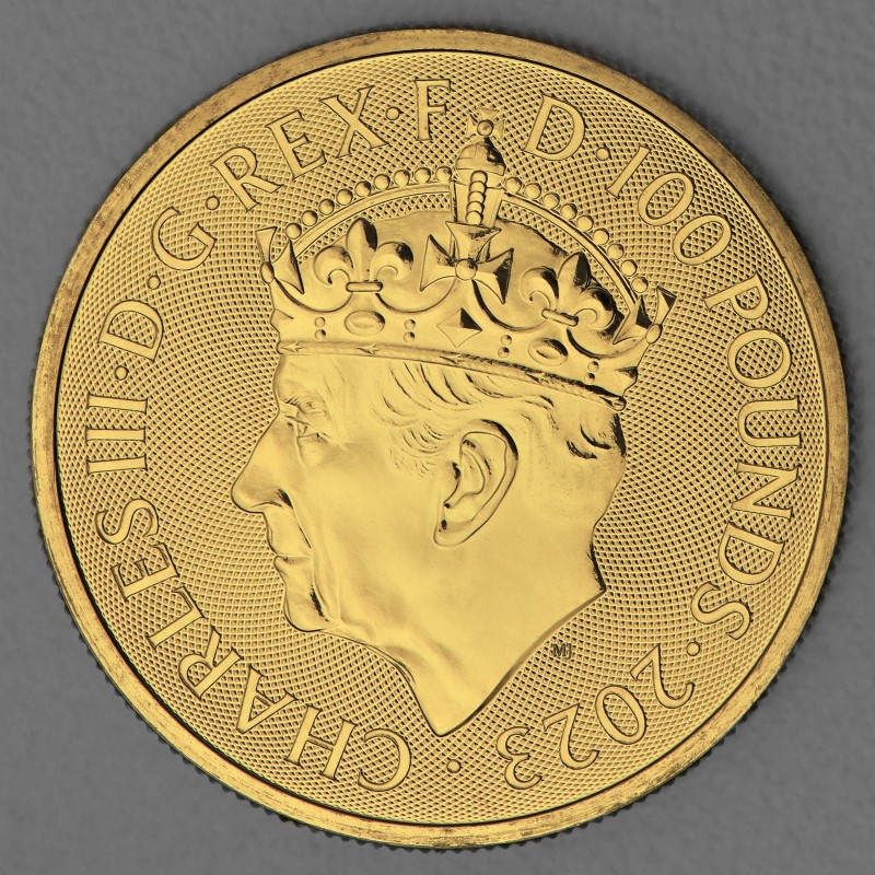 Goldmünze 1oz Coronation Coin (2023) König Charles III. kaufen