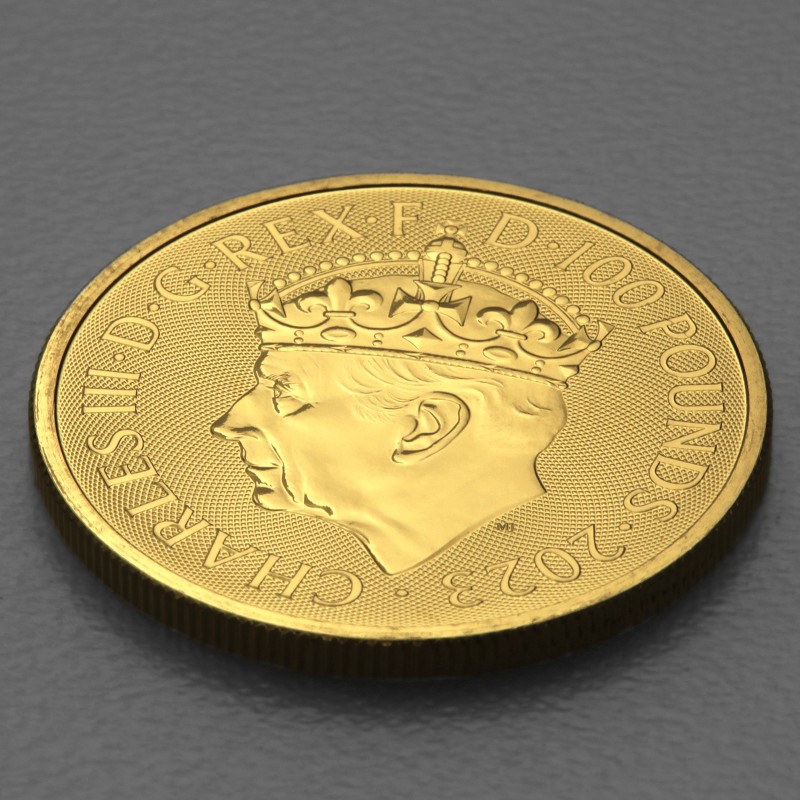 Goldmünze 1oz Coronation Coin (2023) König Charles III. kaufen