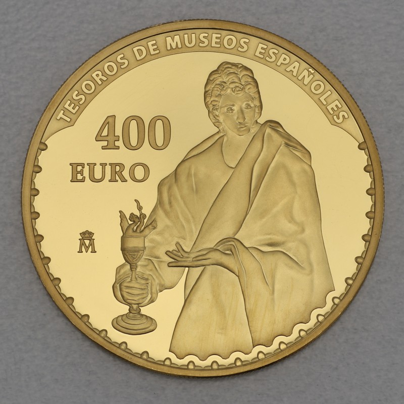 Goldmünze "400 Euro 2014 El Greco" (Spanien) kaufen