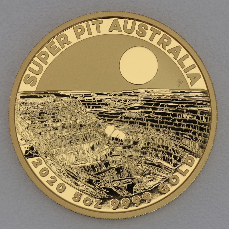 Goldmünze 5oz "Super Pit 2020" (Australien) kaufen